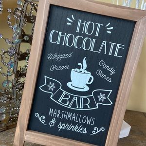 Accents | New Shabby Chic Winter Cottage Farmhouse Hot Chocolate Bar ...
